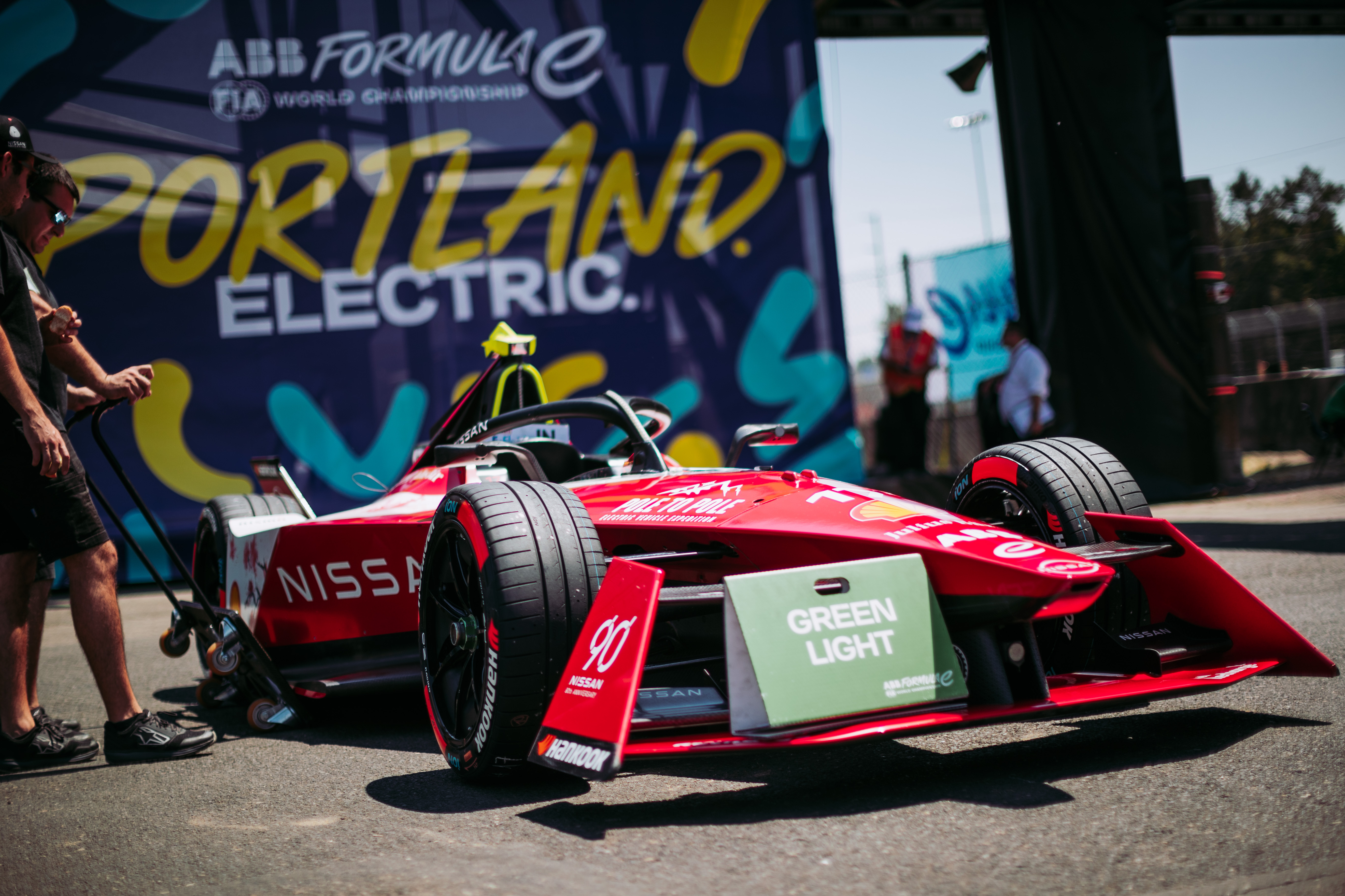 Nissan Formula E Team takes points finish in Portland EPrix
